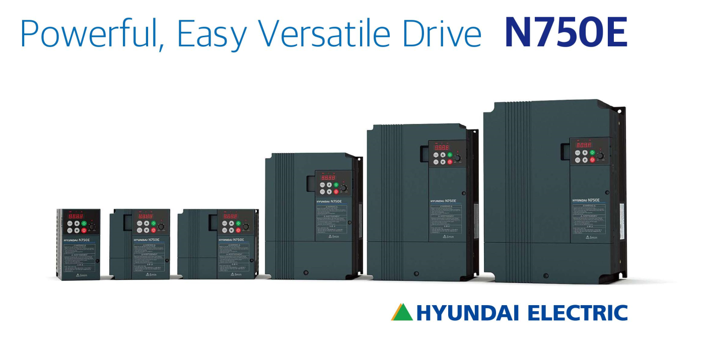 N750E Series : Biến tần Hyundai/ Inverter Hyundai-Korea